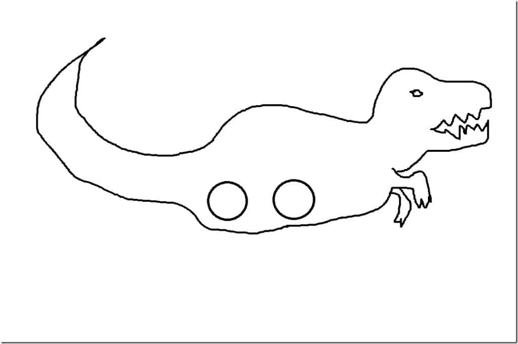 Printable Finger Puppet Templates Sketch Coloring Page